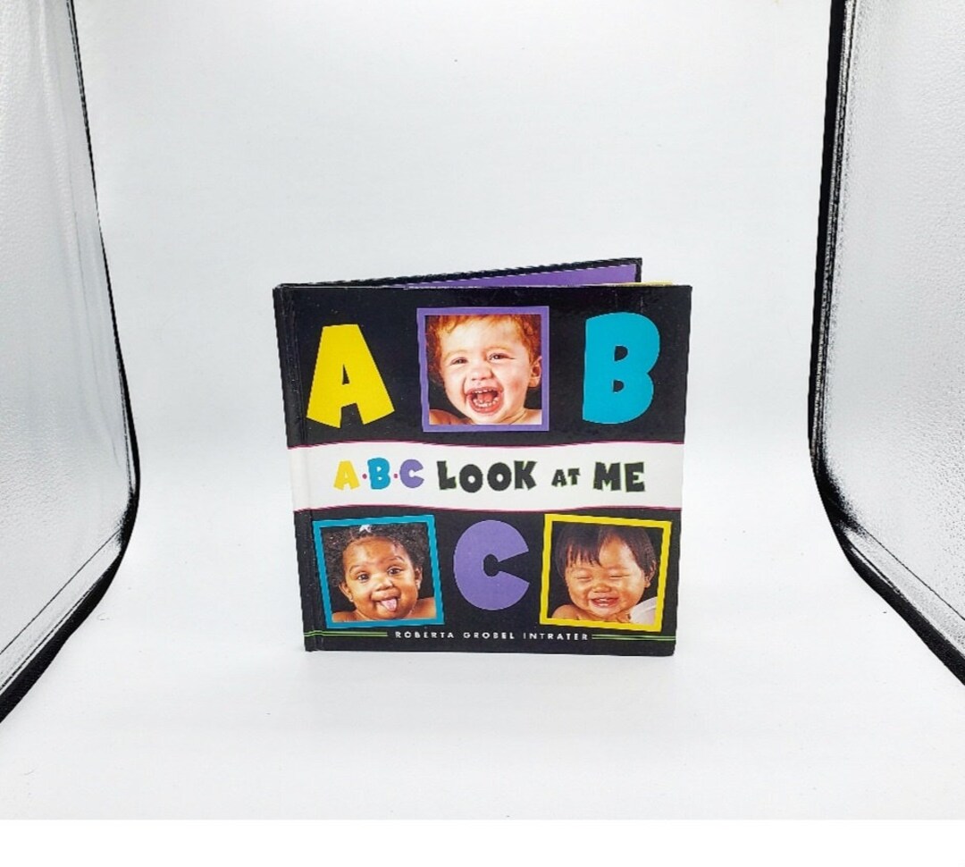 ABC Look at Me Book, Learn Abcs Book, Vintage ABC Books, Learn ABC Book ...