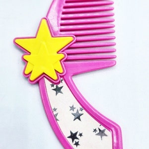 Vintage Barbie Star Comb, Vintage Barbie Comb, Vintage Barbie Brush ...