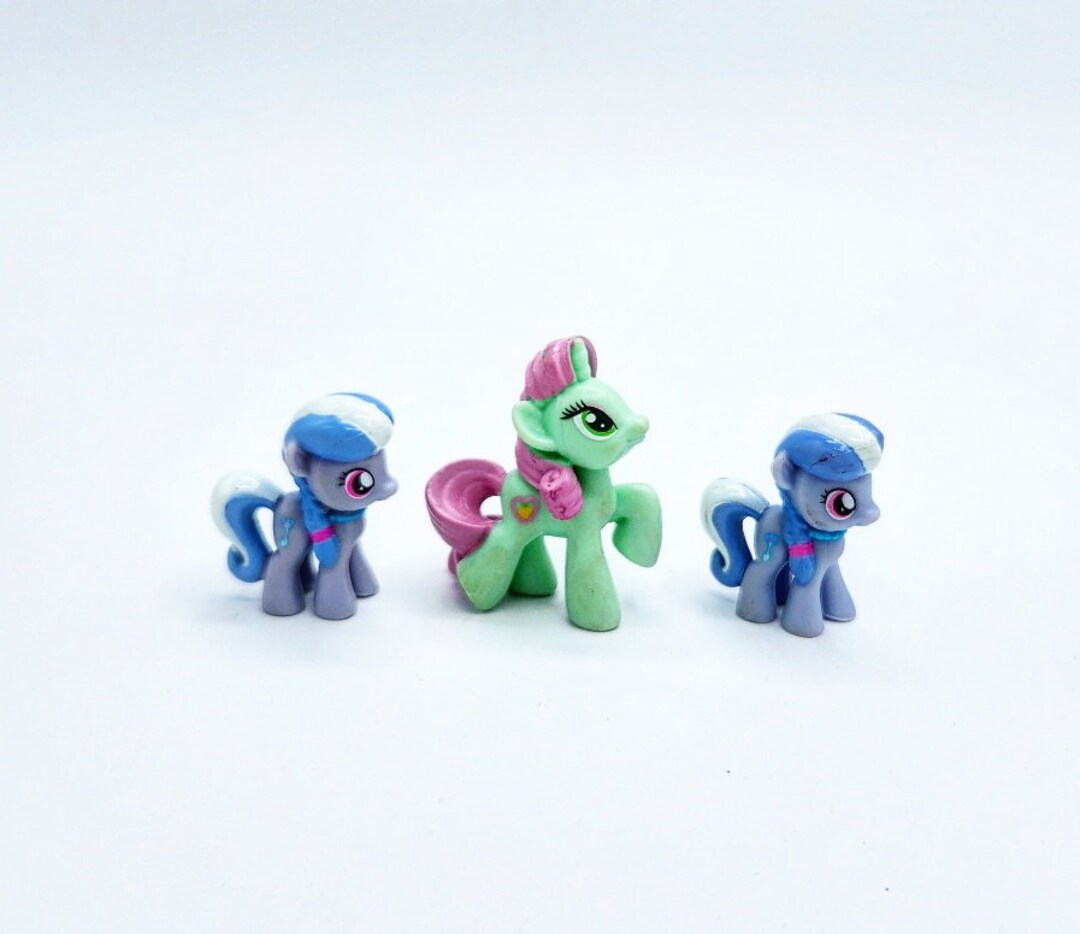 Set of My Little Pony Toys, My Little Pony Toys, Vintage MLP, Blue ...