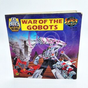 War of the Gobots Book War of the Go Bots Book Vintage - Etsy