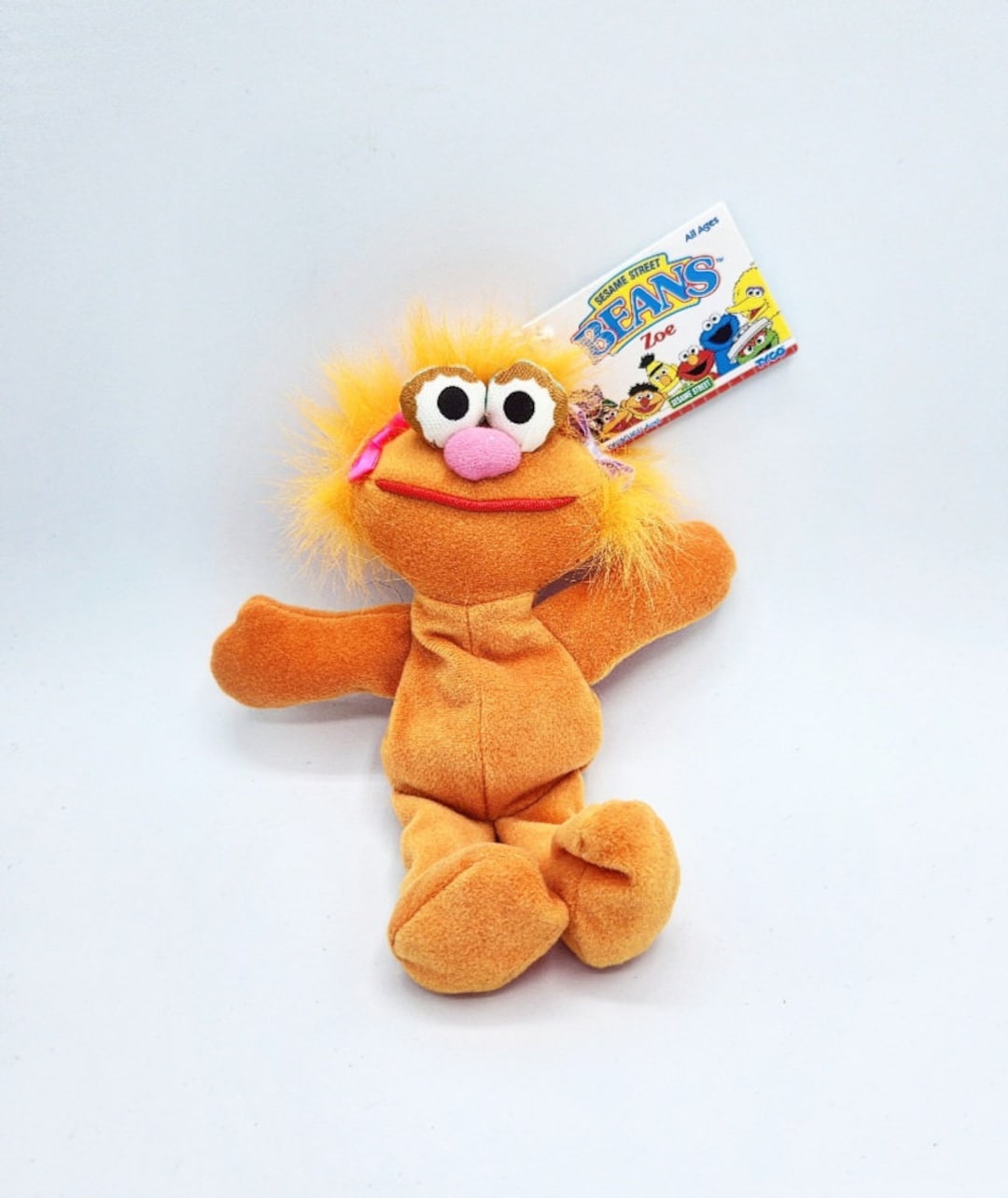 Sesame Street Zoe, Sesame Street Zoe Bean Bag, Sesame Street Zoe Plush ...