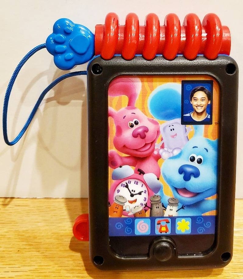 Blue's Clues Phone and Notepad Blue's Clues Cell - Etsy