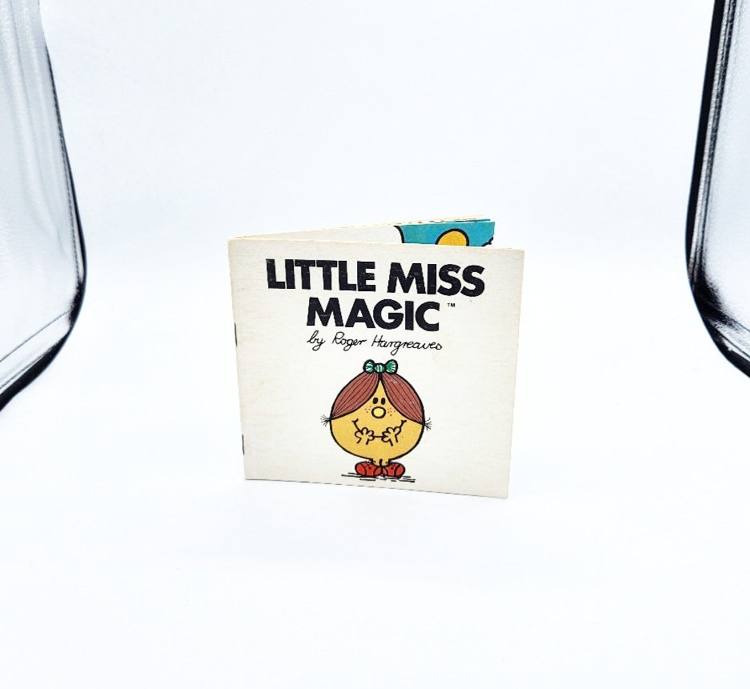 Vintage Little Miss Magic Book, Little Miss Book, Mr Men Books, Little ...