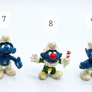 PICK Your OWN Vintage Smurfs Toy, Smurfs Figures, Smurfs Toys, Smurf ...