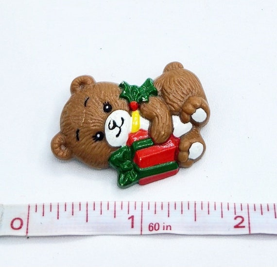 Vintage Teddy Bear Pin, Vintage Teddy Bear Brooch, Te… - Gem