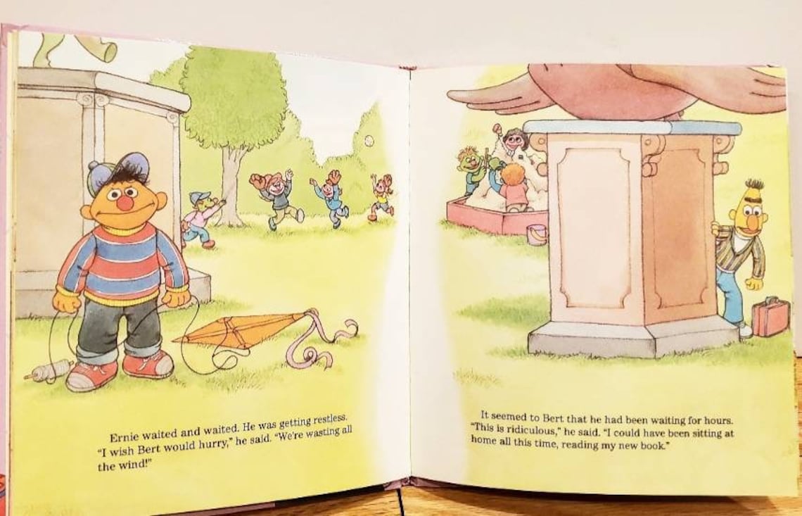 That Makes Me Angry Book vintage Sesame Street Book Sesame | Etsy