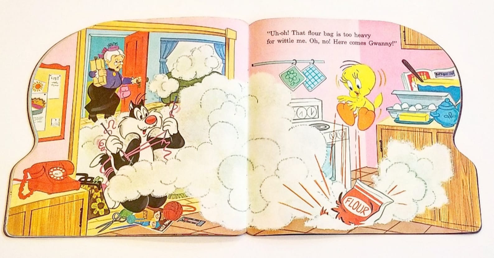 The Tweety Book A Golden Shape Book Tweety Bird Book the | Etsy