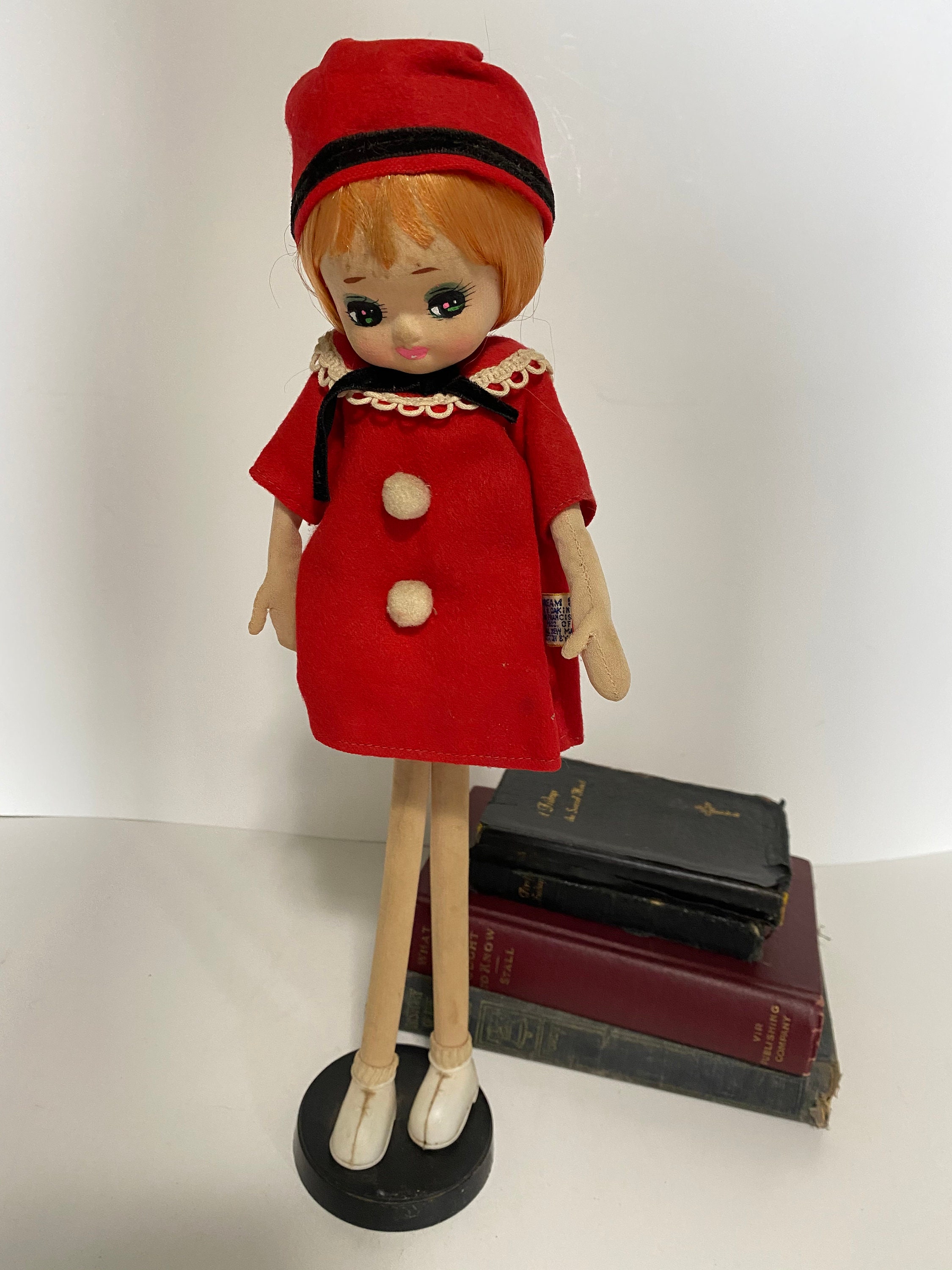 Vintage 1960s Mod Dakin Dream Doll Posable Red Dress | Etsy