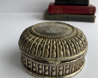 Trinket Box Round - Etsy