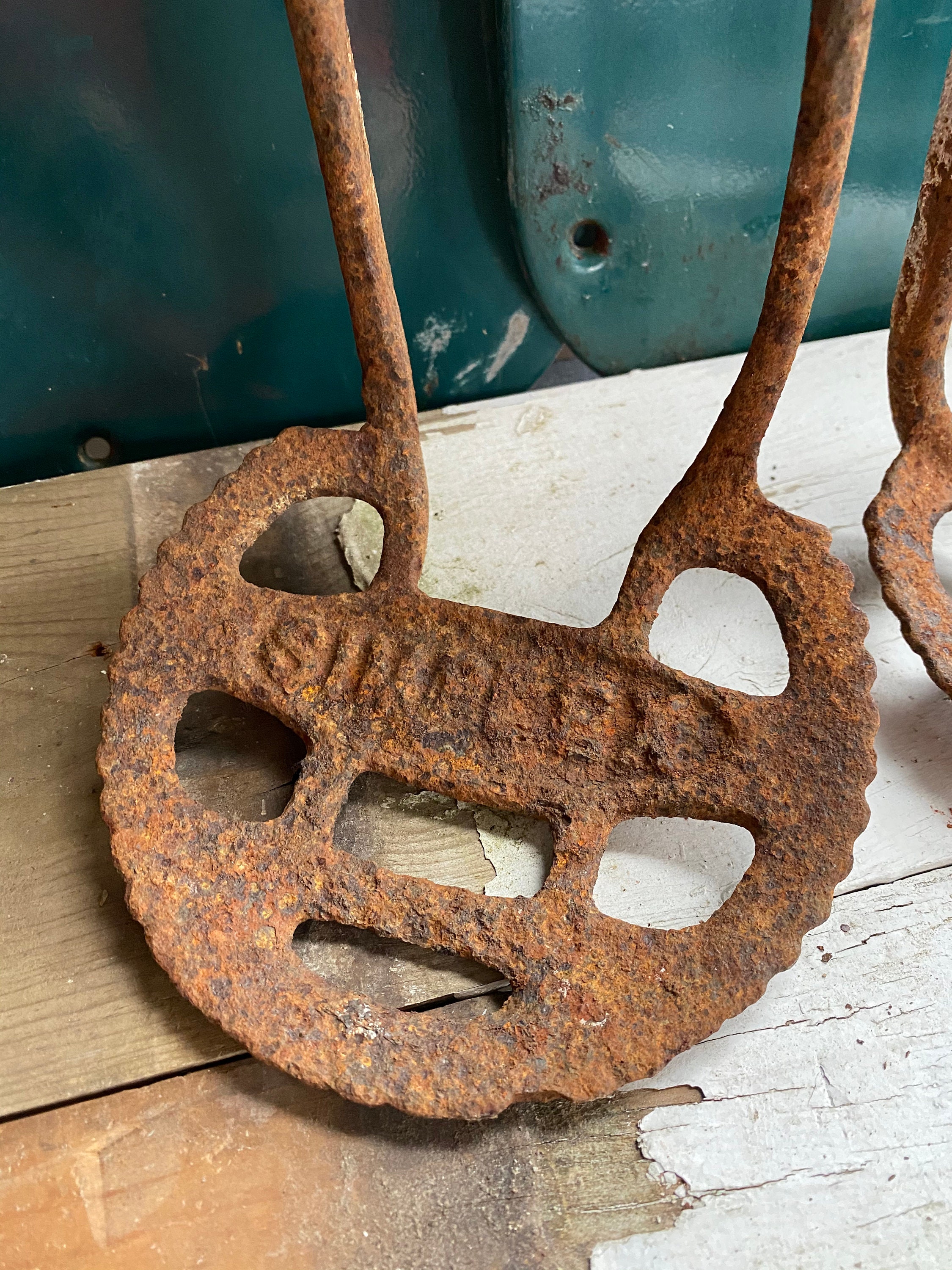Pair Of Cast Iron Barn Waterer Levers Industrial Steampunk | Etsy