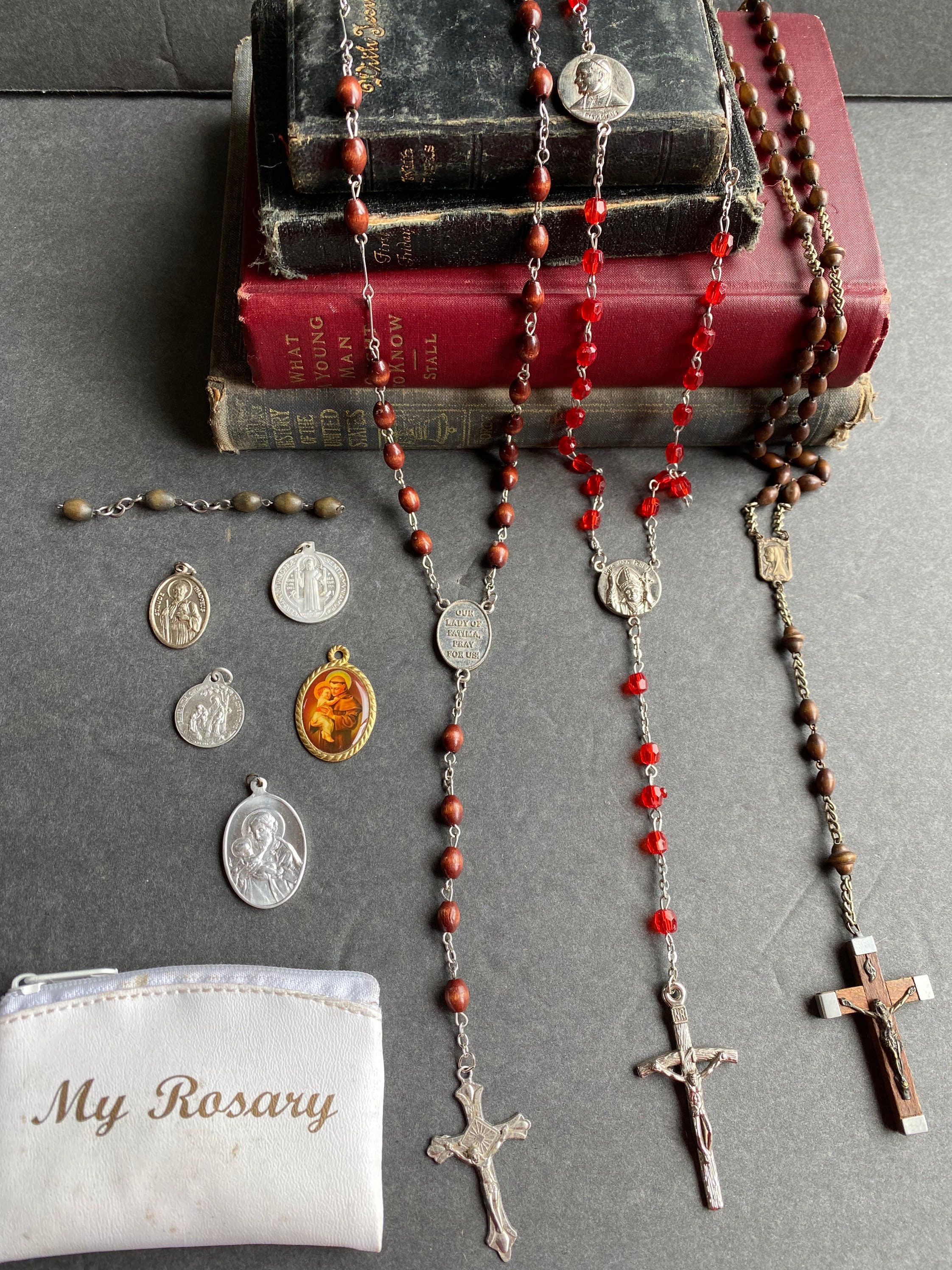 Vintage Rosary Collection Lot of Religious Rosaries - Etsy UK