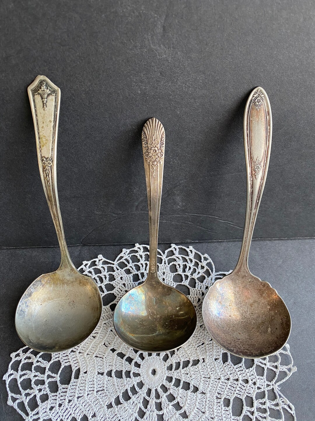 Vintage Silver Plate Ladle, Vintage Gravy Spoon Lot of Three - Etsy