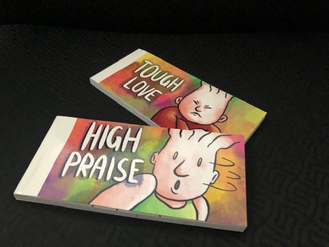 High Praise / Tough Love - Double-sided Flipbook - Etsy