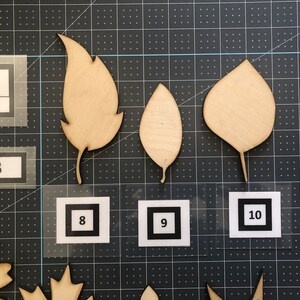 Wooden Fall Leaves, Set of 30, Unfinished DIY, Laser Cut - Etsy