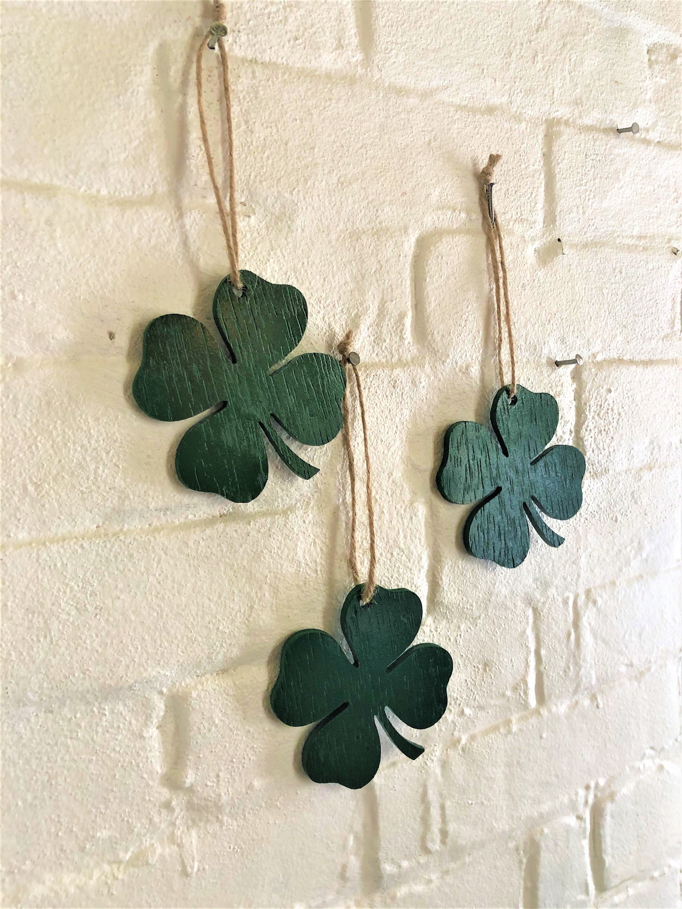 Shamrock Magnets Set of 5 St. Patty's Day Magnets Mix N - Etsy