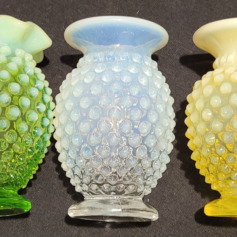 Fenton Hobnail Vase - Etsy