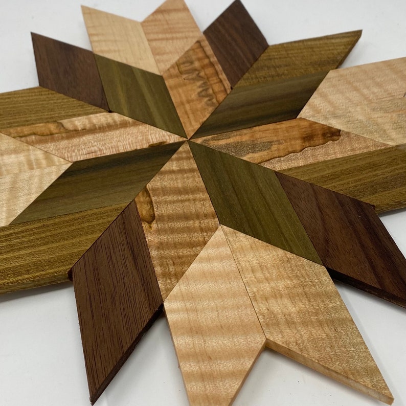 Wood Quilt Star - Etsy