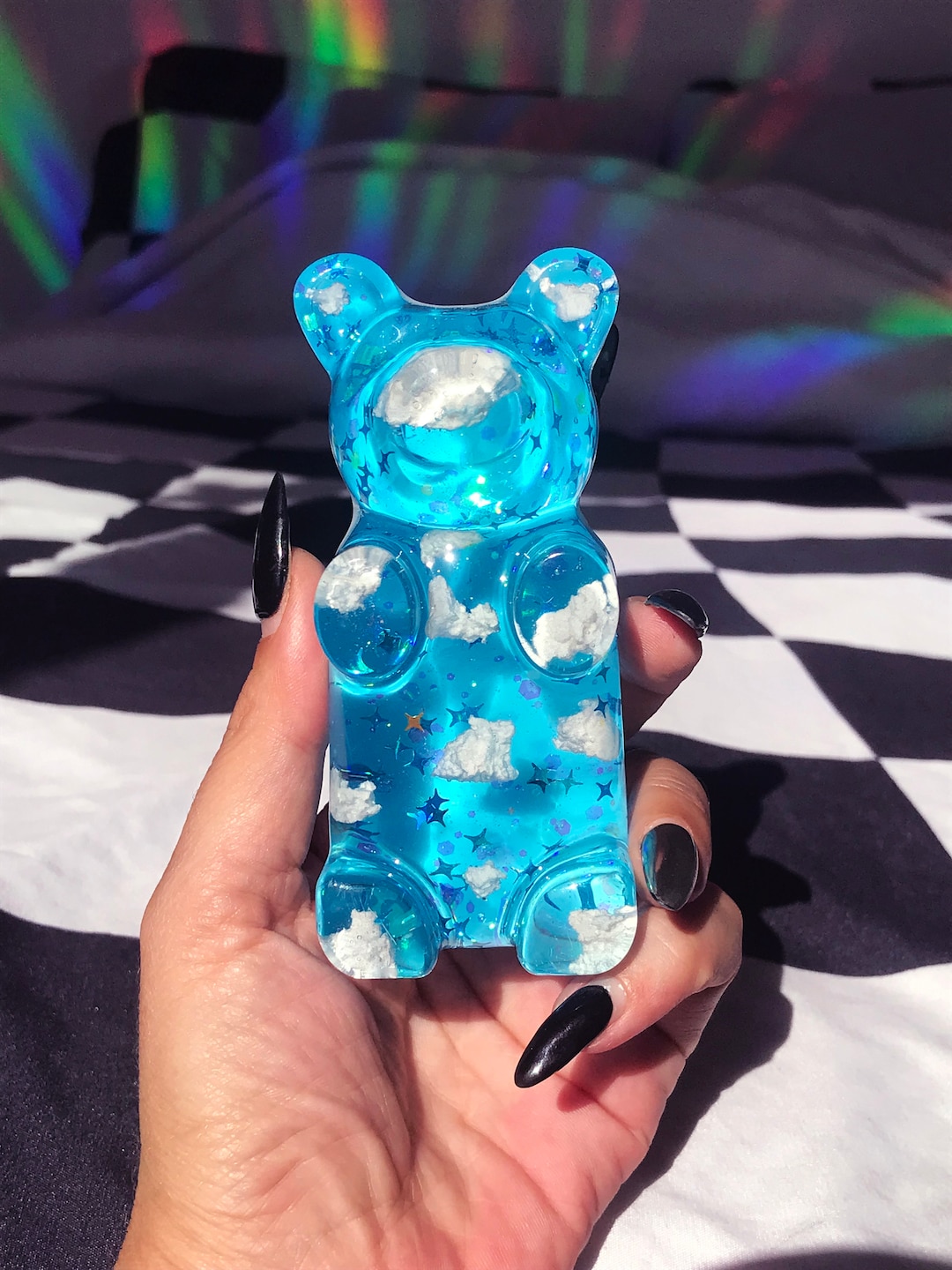 Giant Resin Gummy Bear - Large Pop Art Sculpture - Pink Gummy Bear ...