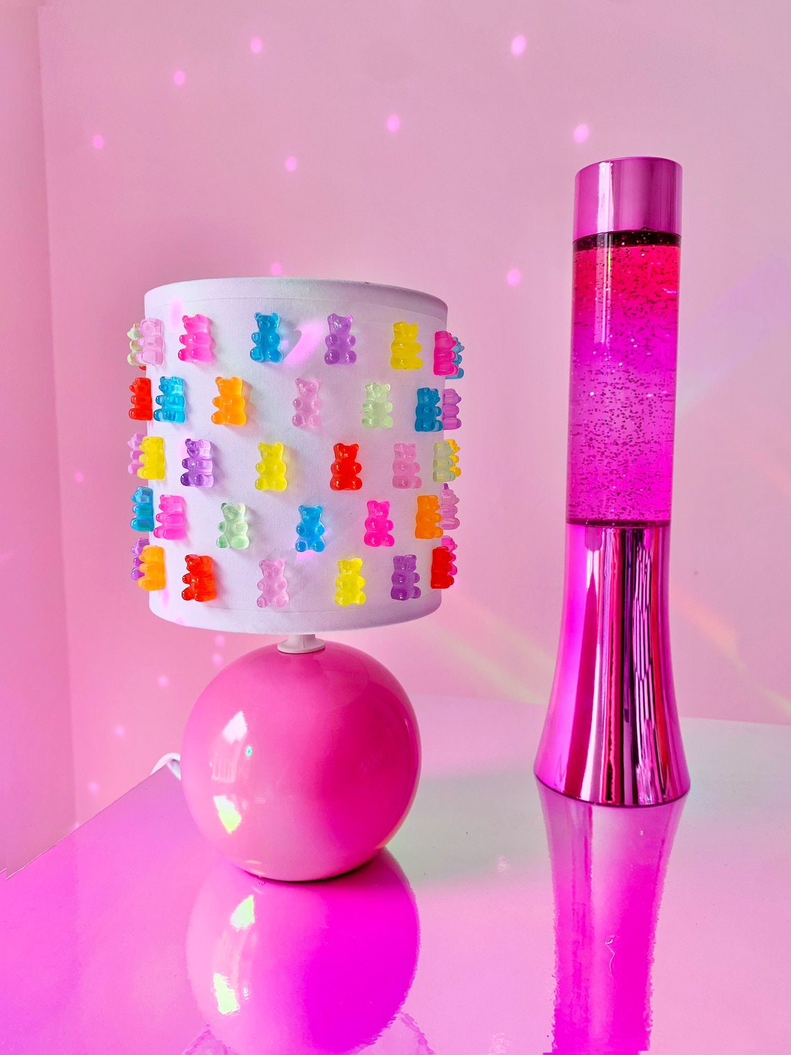 Gummy Bear Lamp, Fake Food Night Lamp, Maximalist Decor, Funky Lamp ...