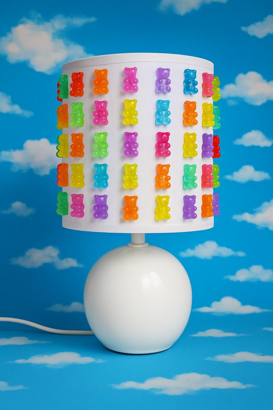Gummy Bear Lamp, Fake Food Night Lamp, Maximalist Decor, Funky Lamp ...