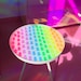 Rainbow Gummy Bear Table - Gummy Bear Resin Art - Funky Furniture ...