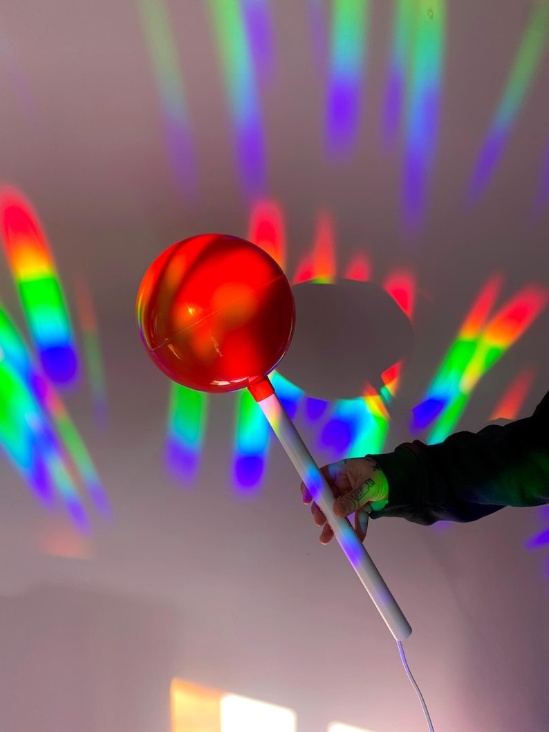 Giant Lollipop Lamp, Heart Lollipop, 3D Pop Art Sculpture, Fake Food ...
