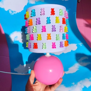 Gummy Bear Lamp, Fake Food Night Lamp, Maximalist Decor, Funky Lamp ...