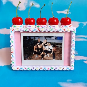 Cake Picture Frame, Cherry Fake Cake, Funky Photo Frame, 3d Wall Art ...