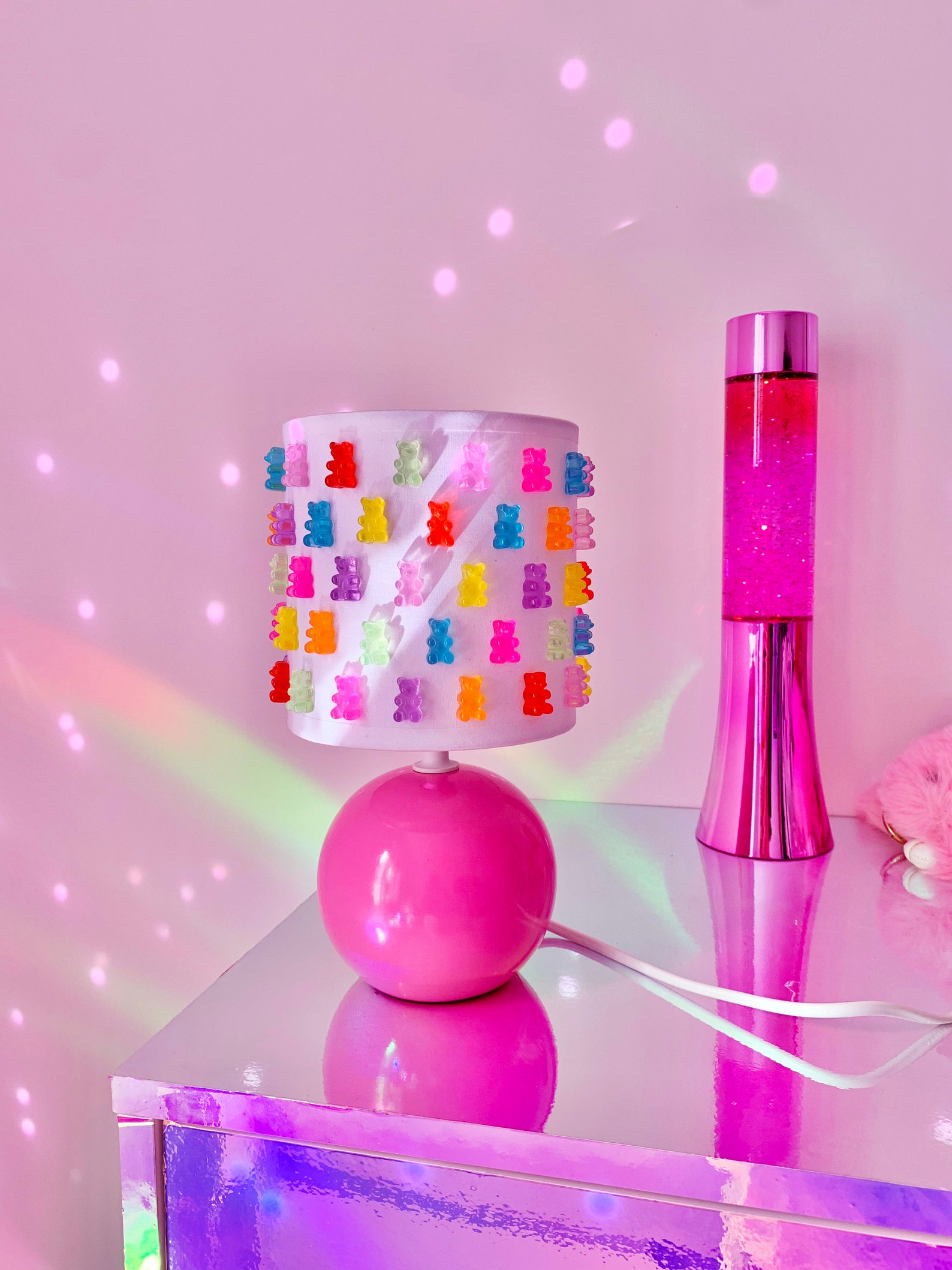 Gummy Bear Lamp, Dopamine Decor, Retro Funky Lamp, Mood Lighting ...