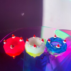 Fake Cake Resin Ashtray - Cute Cherry Ashtray - Faux Cake Decor - Pop ...