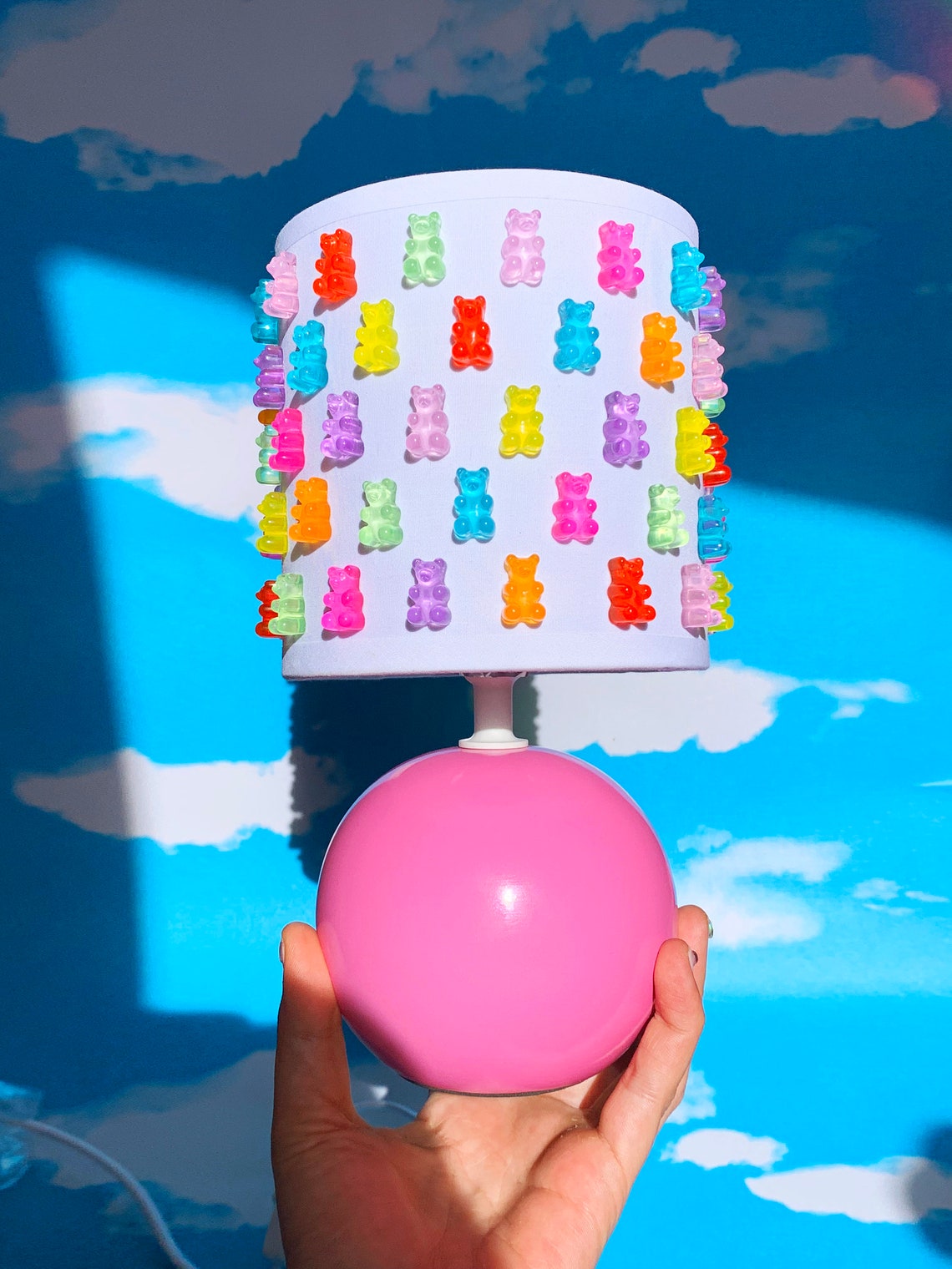 Gummy Bear Lamp, Fake Food Night Lamp, Maximalist Decor, Funky Lamp ...