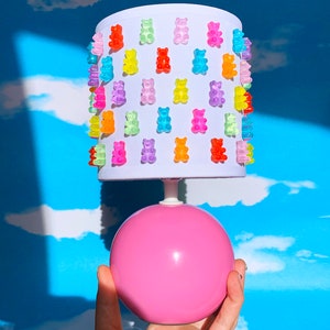 Gummy Bear Lamp, Dopamine Decor, Retro Funky Lamp, Mood Lighting ...