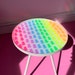 Rainbow Gummy Bear Table - Gummy Bear Resin Art - Funky Furniture ...
