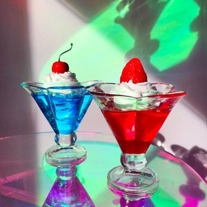 Fake Ice Cream Night Lamp - Faux Resin Drink - Fake Food Decor ...