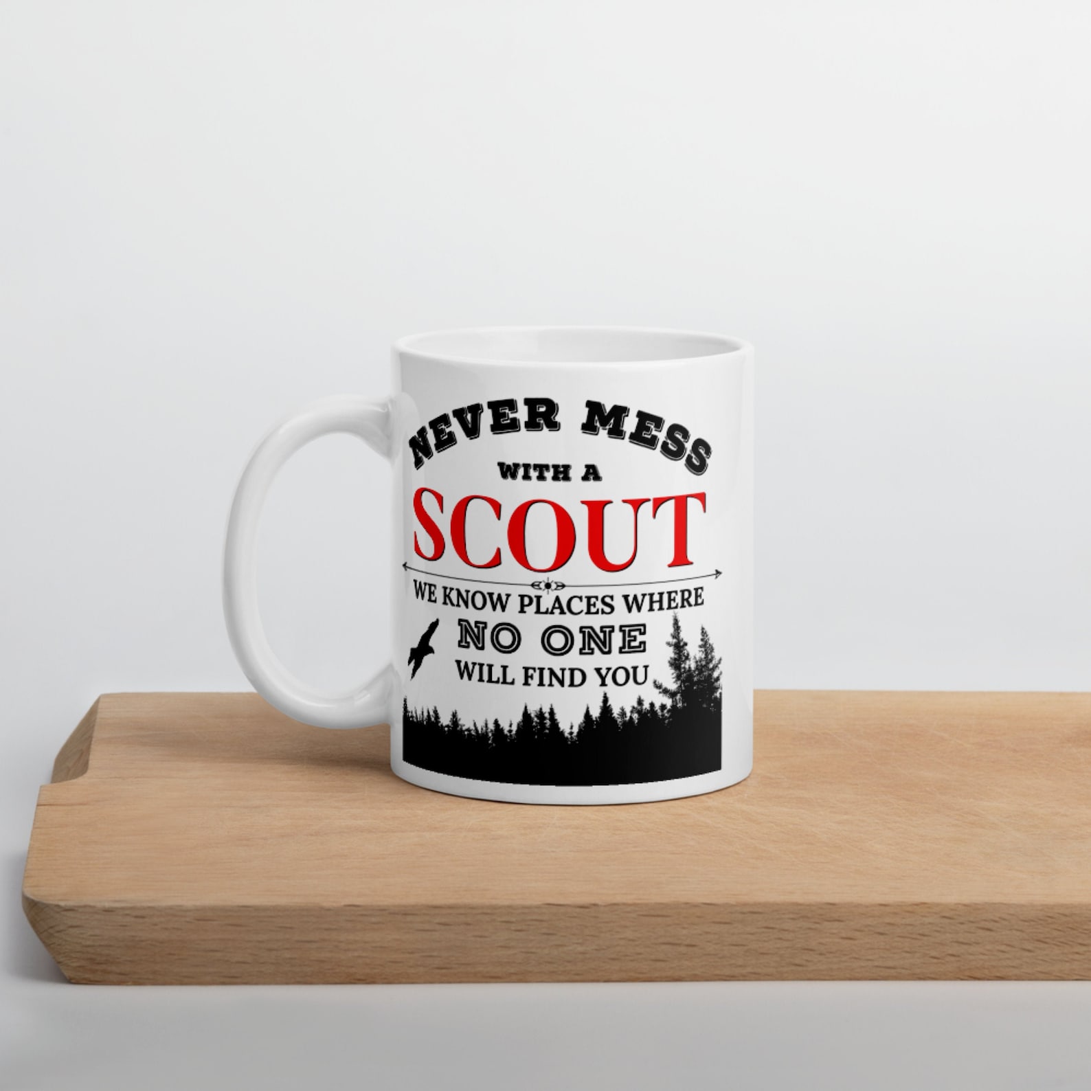 Never Mess With a Scout Funny Camping Mug Scouting Gift - Etsy