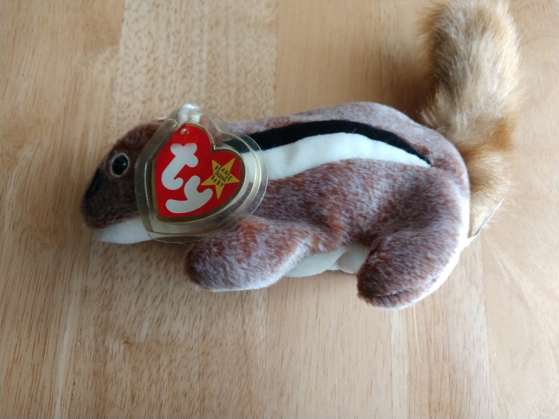 Chipper the Chipmunk 1999 Ty Beanie Baby Brand New W/ - Etsy