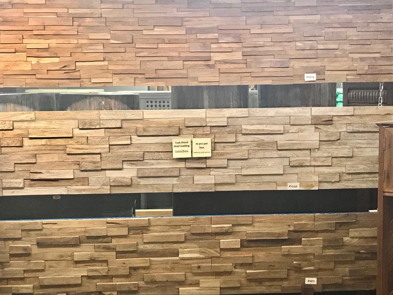 Teakwood Wall Cladding - Etsy