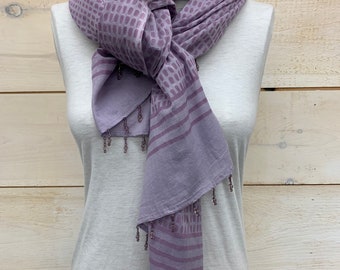 Lavender Scarf - Etsy