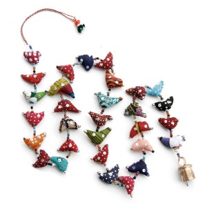 Indian Prosperity Hens – Handcrafted Hanging Talisman of Abundance ...