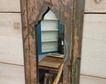 Distressed Mirror - Etsy
