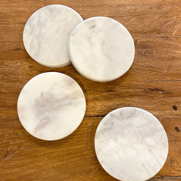 Marble Coasters - Etsy