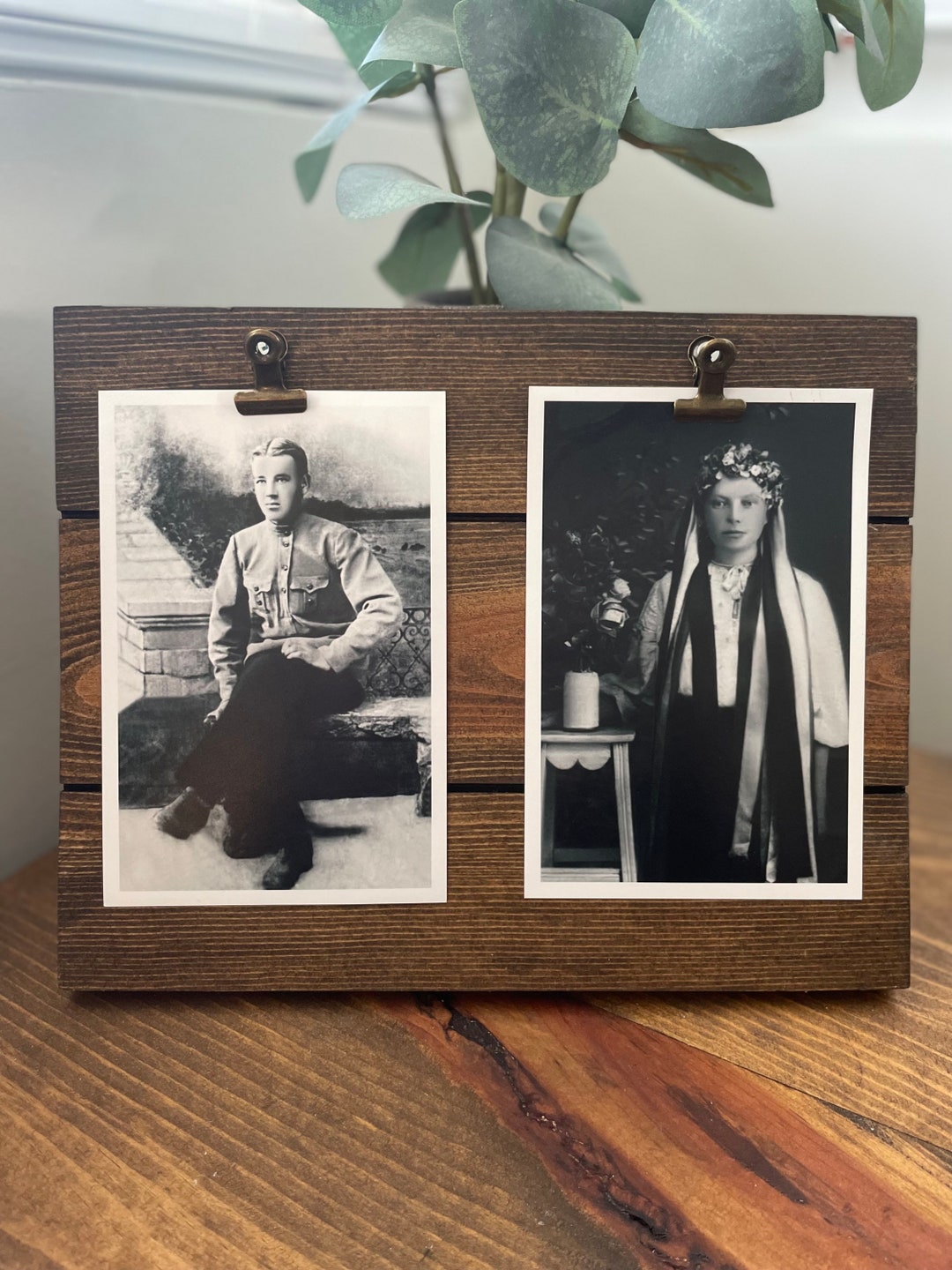 Shiplap Style Rustic Clip Frames, 8x10/5x7/4x6 Photo, Wall Decor ...