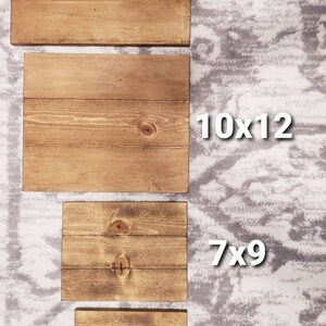 Shiplap Style Rustic Clip Frames, 8x10/5x7/4x6 Photo, Wall Decor ...