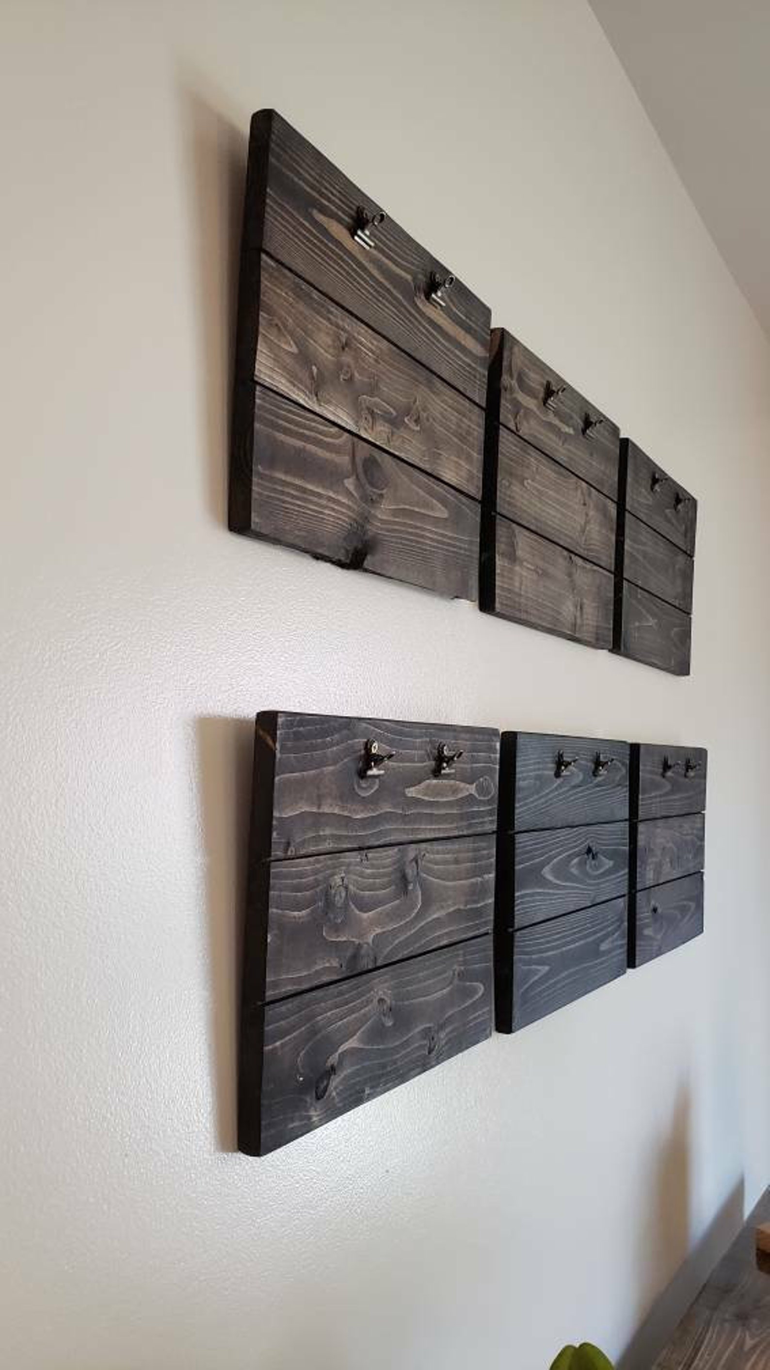 Shiplap Style Rustic Clip Frames 8x10/5x7/4x6 Photo Wall - Etsy