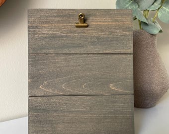 Shiplap Style Rustic Clip Frames, 8x10/5x7/4x6 Photo, Wall Decor ...