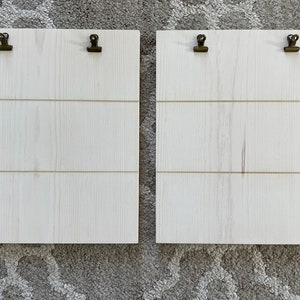 Shiplap Style Rustic Clip Frames, 8x10/5x7/4x6 Photo, Wall Decor ...