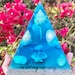 Custom Memorial Pyramid, Custom Cremation Ash Resin Pyramid, Cremation ...