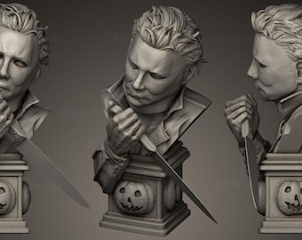 Michael Myers Diorama Horror Stl Model File for 3d Print - Etsy