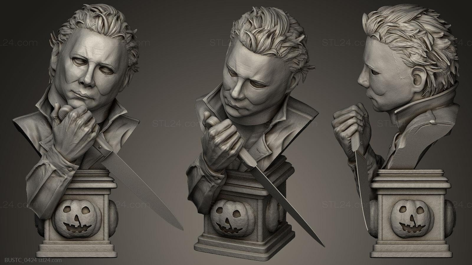 Michael Myers Bust STL File - Etsy