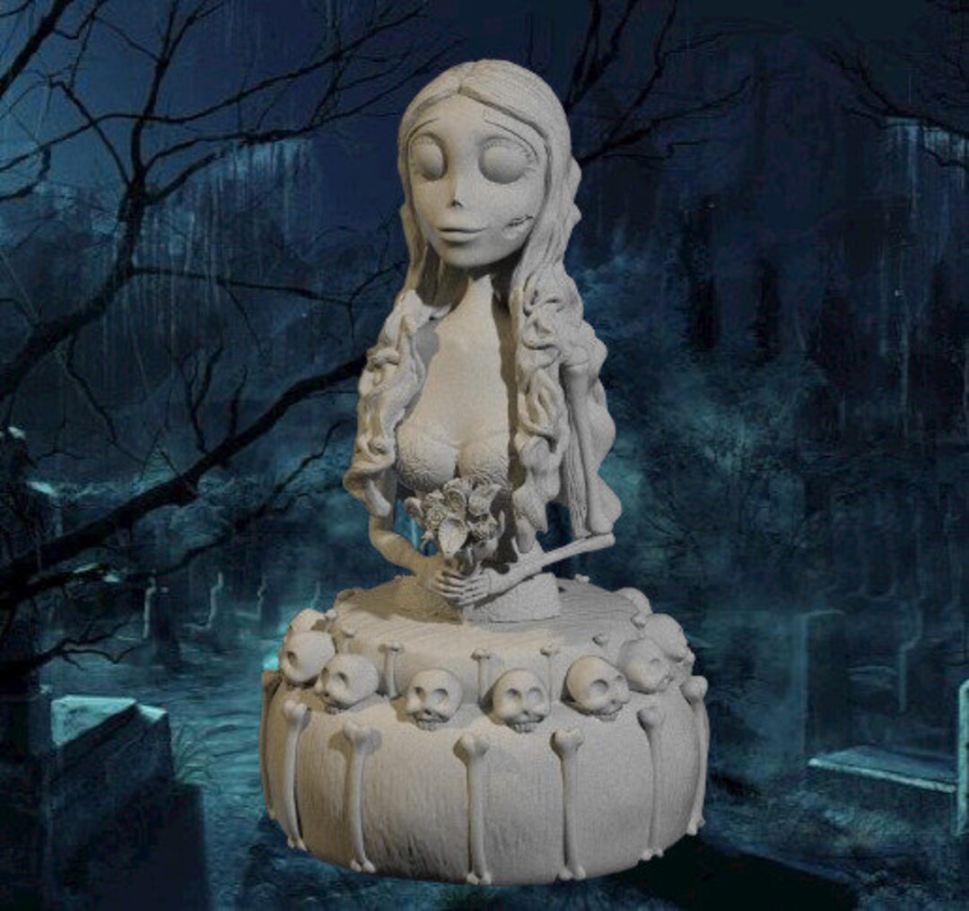 Fichier STL d'Emily the Corpse Bride - Etsy France
